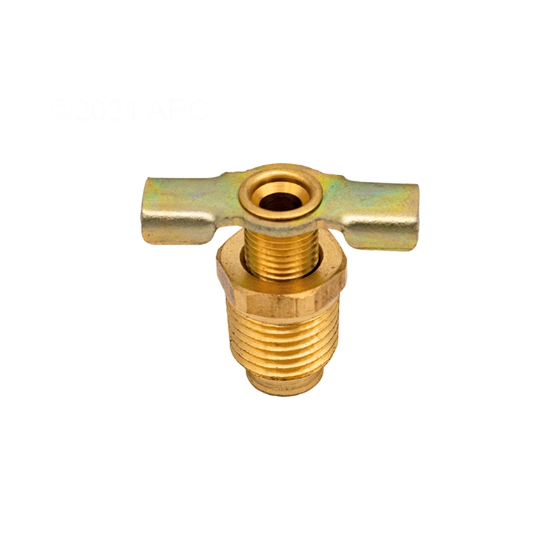 9KC | .25In Brass Bleeder Valve