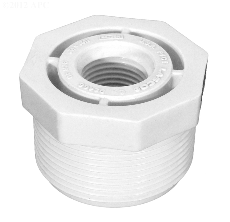 439-209 | PVC Reducer 1-1/2 Inch Male x 1/2 Inch Female