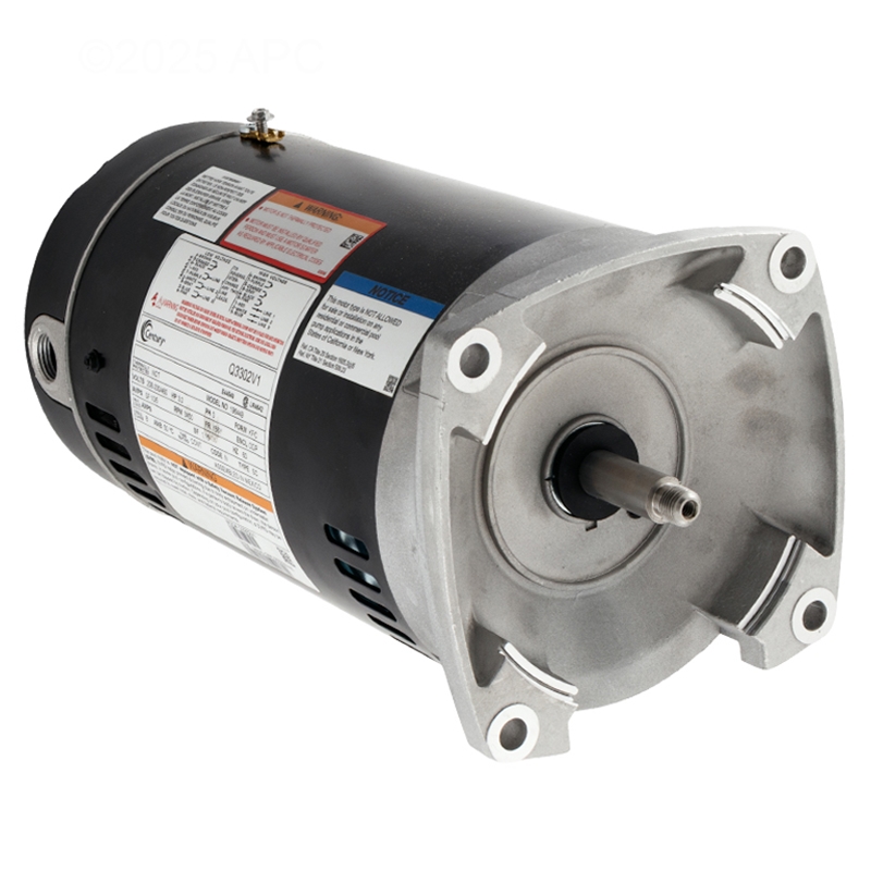 Q3302V1 | 3 HP 3 Phase Square Flange Motor